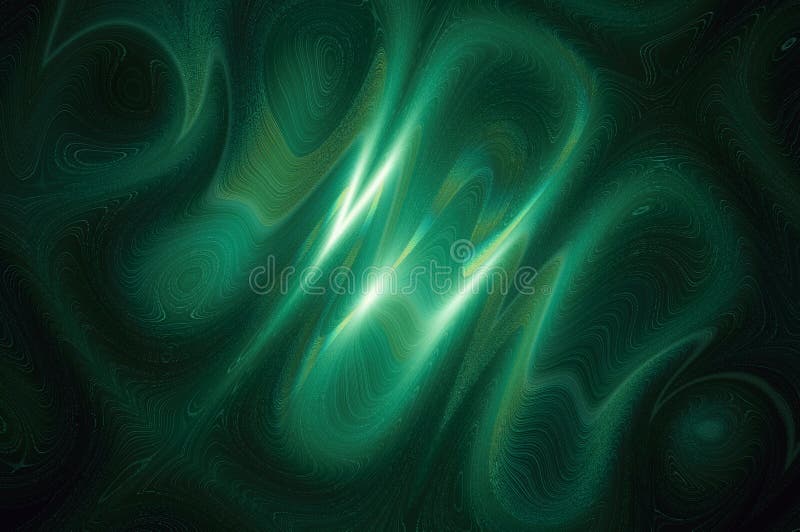 Neon Ghosts - in Dark Jade Color. Stock Photo - Image of abstract ...