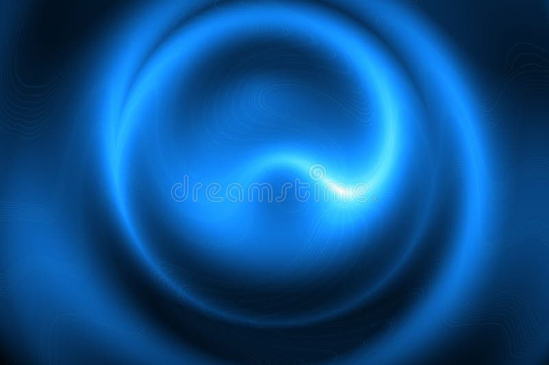 Neon Ghosts - in Deep Sky Blue Color. Stock Image - Image of bright ...