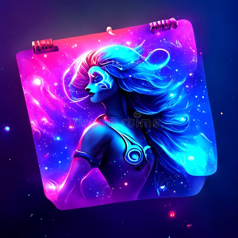 Neon Girl in Glasses. Fashion Sign. Night Light Signboard, Glowing ...