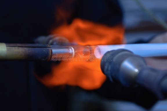 Neon- glass tubes heating stock image. Image of blue, lighting - 8746691