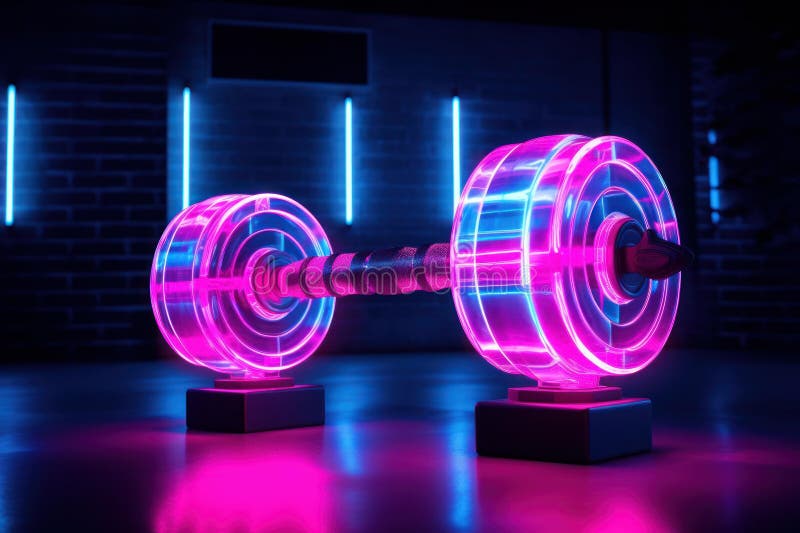 Lit Barbells Stock Illustrations – 11 Lit Barbells Stock Illustrations ...