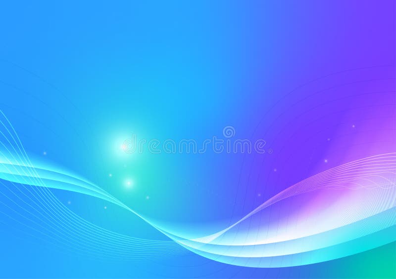 Neon Glow Light, Wave and Curve Multicolor Gradient Abstract Background ...
