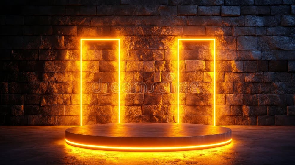 Illuminated Rectangular Frames Stock Illustrations – 407 Illuminated ...