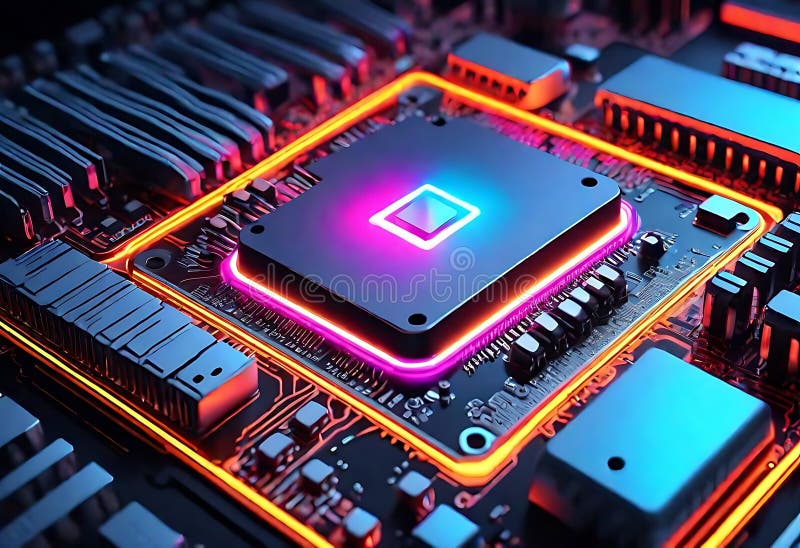 Lit Motherboard Stock Illustrations – 209 Lit Motherboard Stock ...