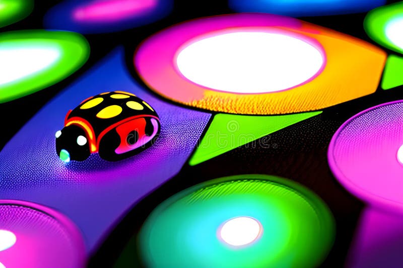 Neon Ladybug Stock Illustrations – 205 Neon Ladybug Stock Illustrations ...