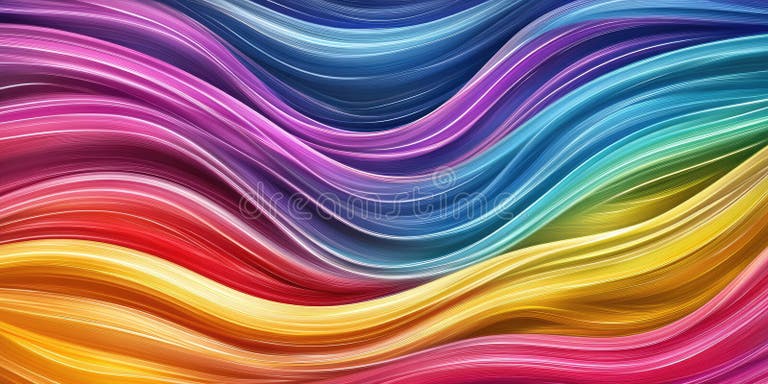 Neon Gradient Curve Frame Design Template, Vibrant Neon Gradient Frame ...