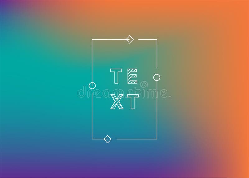 Neon Gradient Ui Ux Background Trendy Web Color Stock Vector ...