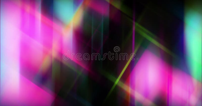 Neon Graphic, Rainbow and Abstract Motion with Glare Lighting ...