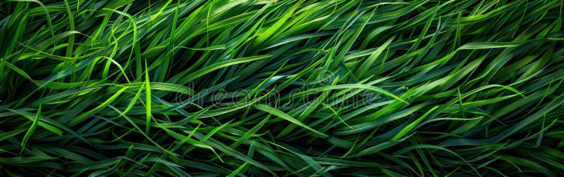 Fluted Lines on Neon Green Grass Meadow - Abstract Texture Background ...