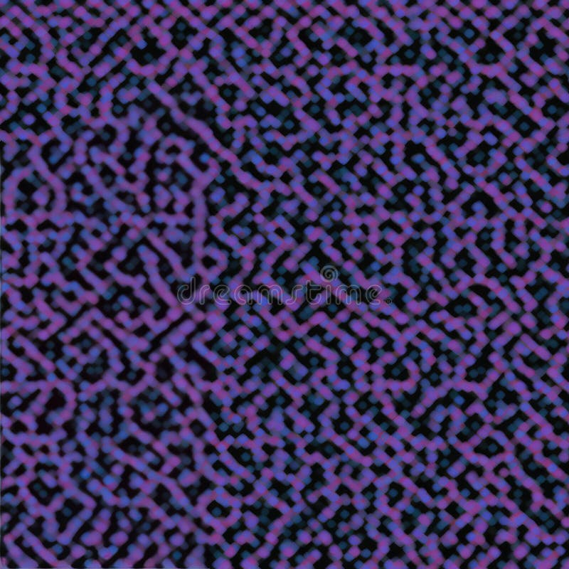 Neon Grid Leopard Pattern. a Digital Neon Grid Overlay on a Classic ...