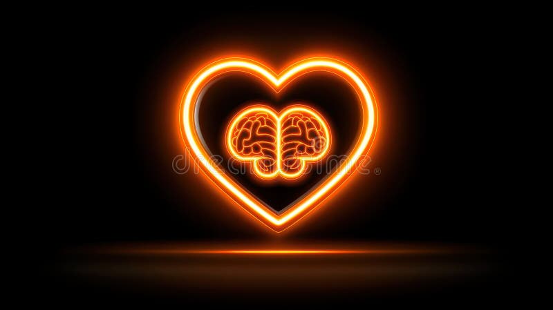 Neon Heart and Brain, Exploring the Connection between Emotions ...