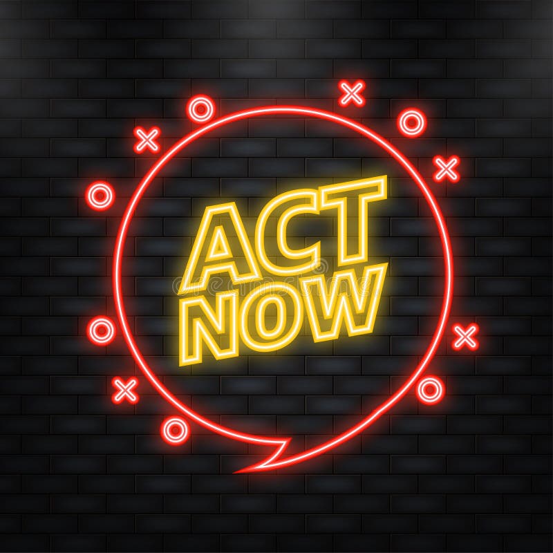 Neon Icon. Red Button on White Backdrop. Call Business Icon. Vector Web ...