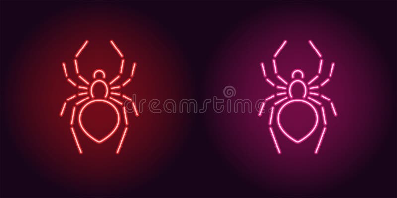 Neon Spider Stock Illustrations – 2,073 Neon Spider Stock Illustrations ...