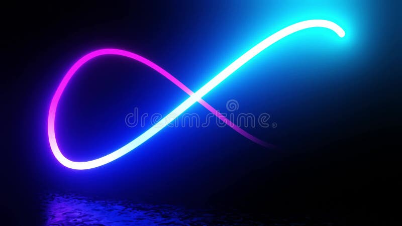 Seamless Loop Animation with Empty Place for Text or Logo on Red ...