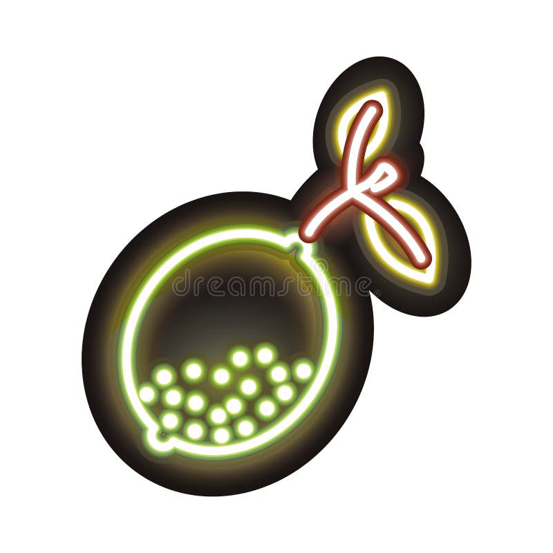 Electricity from Lemon Battery. Lemon Battery. Woman with Hobnail at ...