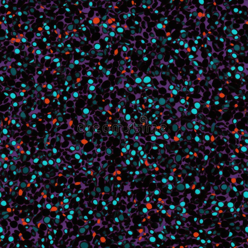 Neon Leopard Spots on Dark Backdrop. Bright Neon-colored Leopard Spots ...