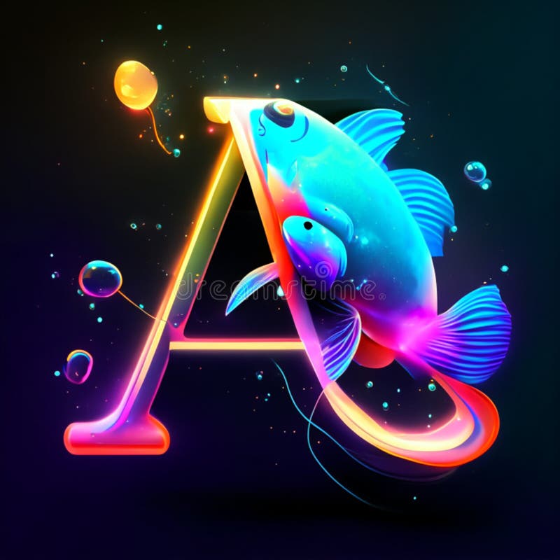 Alphabet Fish Bubbles Stock Illustrations – 65 Alphabet Fish Bubbles ...