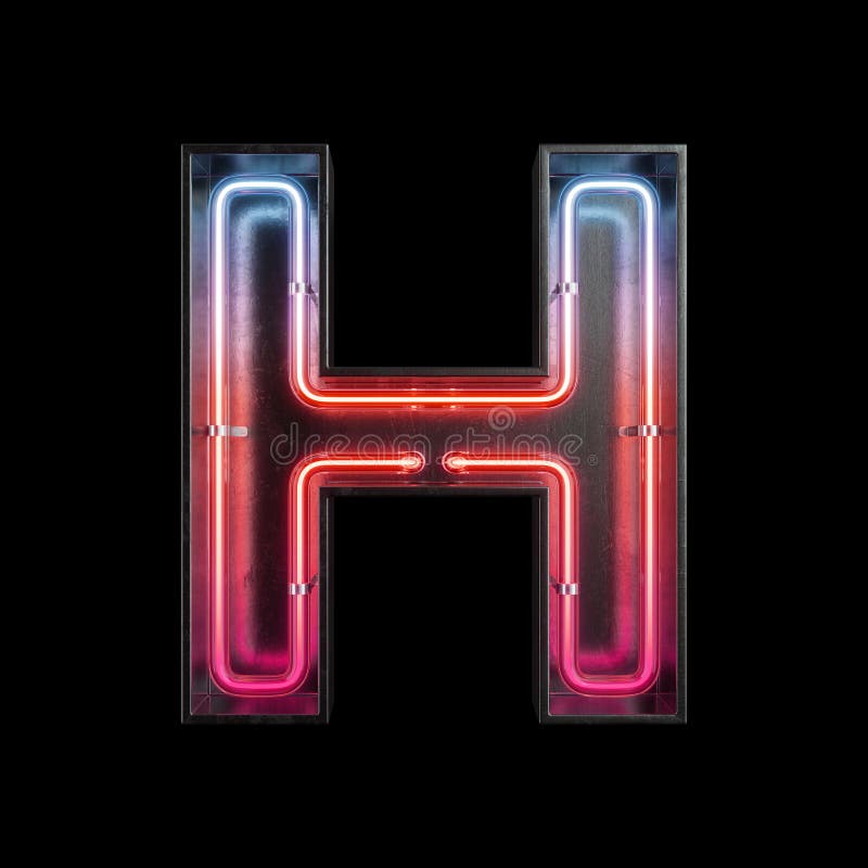 Neon H Stock Illustrations – 737 Neon H Stock Illustrations, Vectors ...