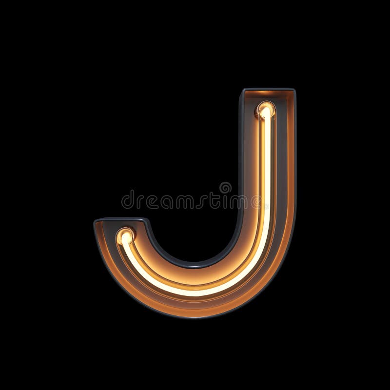 Glowing Neon Letter J Stock Illustrations – 130 Glowing Neon Letter J ...