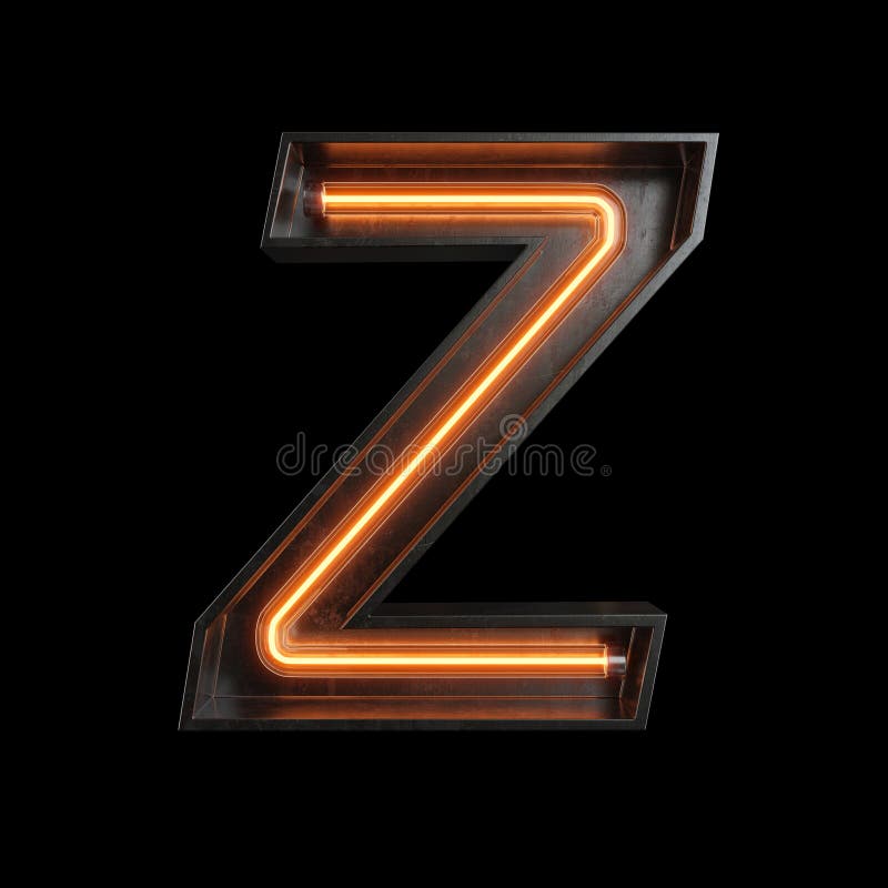 Z Neon Alphabet Stock Illustrations – 698 Z Neon Alphabet Stock ...