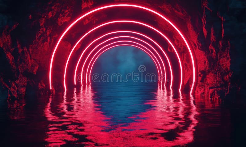 Underwater Cave Arches Light Stock Photos - Free & Royalty-Free Stock ...