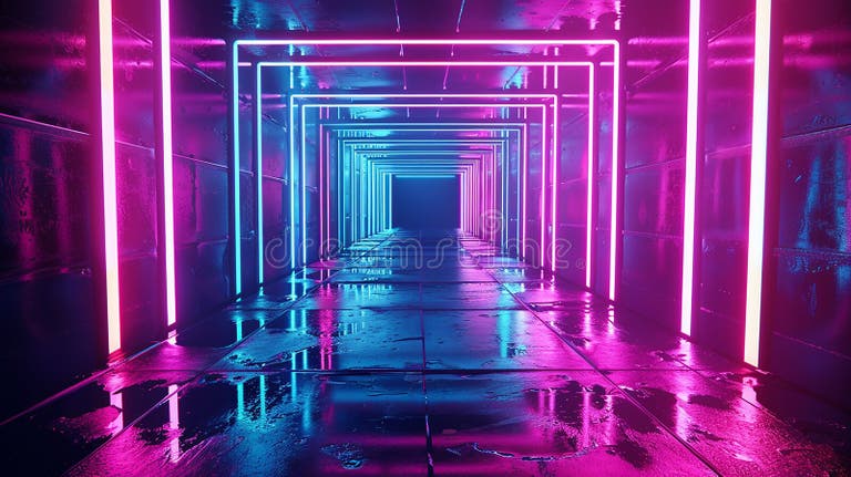 Neon Light Backgrounds stock illustration. Illustration of background ...