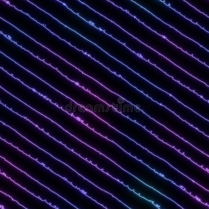 Neon Light on Black Seamless Repeat Pattern Stock Illustration ...
