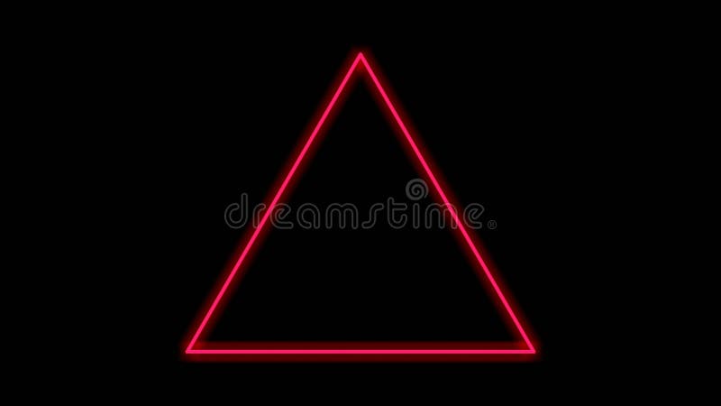 Triangle Shape Colorful Trippy Pattern Animation with Sacred Geometry ...