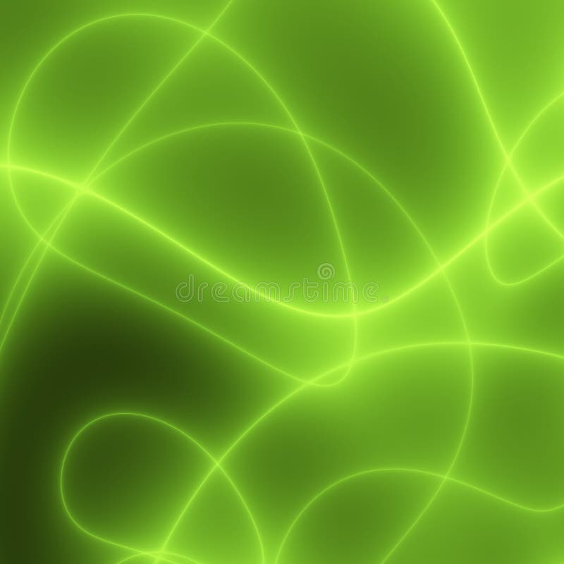 Neon Light Depth Abstract Background Stock Illustration - Illustration ...