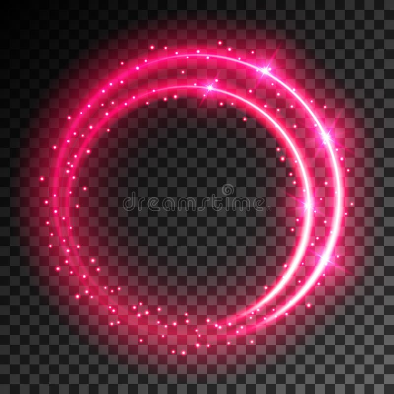 Neon light effect stock vector. Illustration of decorative - 96900732