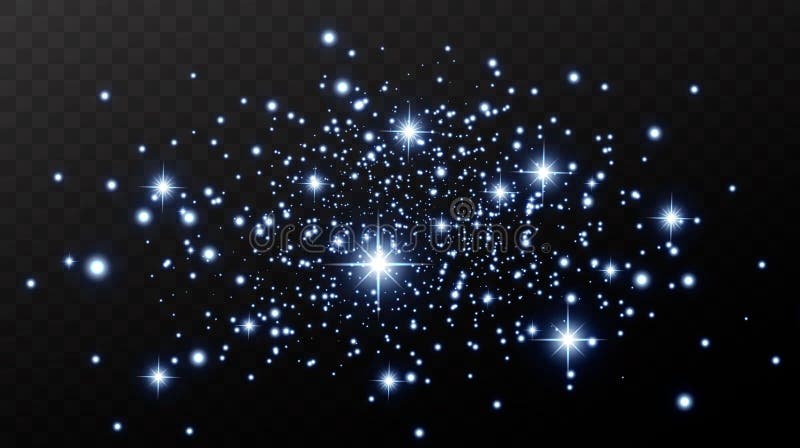 Neon Light. Explosion of Sparkling Dust Stock Vector - Illustration of ...