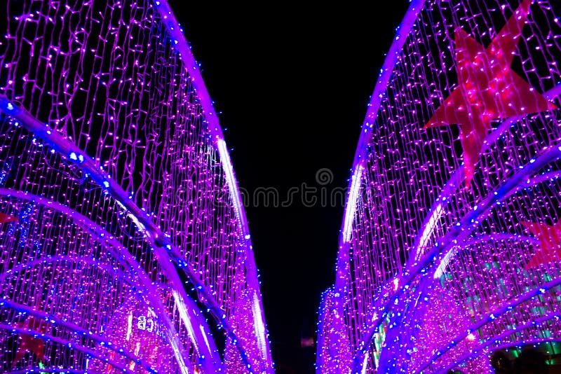 Neon light in new year stock image. Image of rainbow - 36403949
