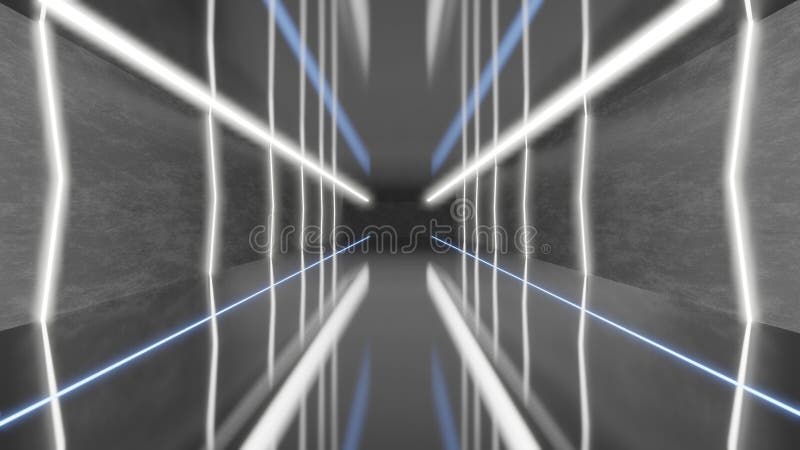 Neon Light Pathway Al Modern Illustration Design of Neon Light Pathway ...