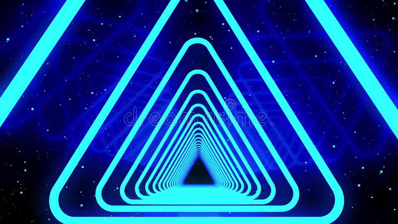 Neon Light Tunnel VJ Loops stock video. Video of energy - 319955807