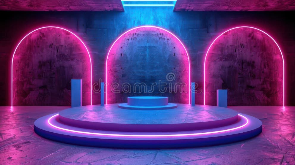 Lighted Platform Stock Illustrations – 172 Lighted Platform Stock ...