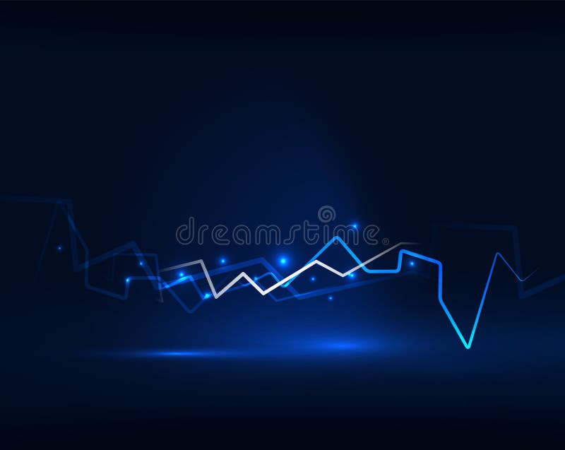 Neon Lightning Vector Background Stock Vector - Illustration of element ...