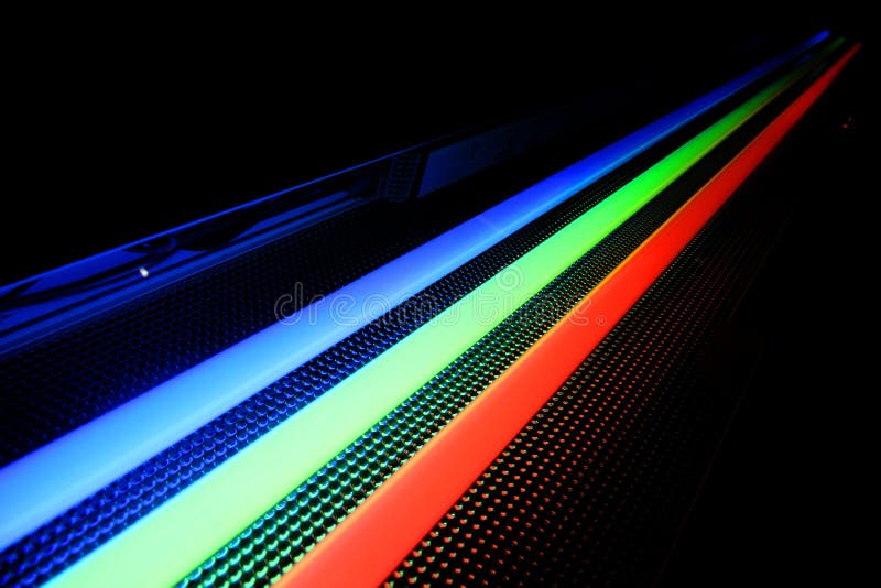 Neon Lights stock photo. Image of modern, graphic, green - 18232778
