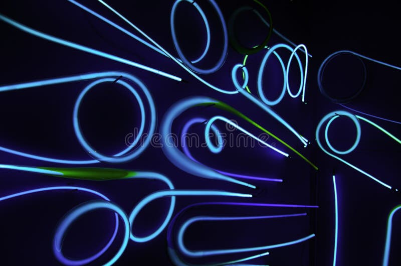 Neon Lights stock photo. Image of black, full, isolated - 20906030