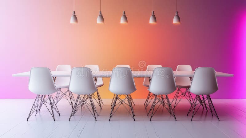 Neon Lights and Modern Design Elements Come Together in the Colorful ...