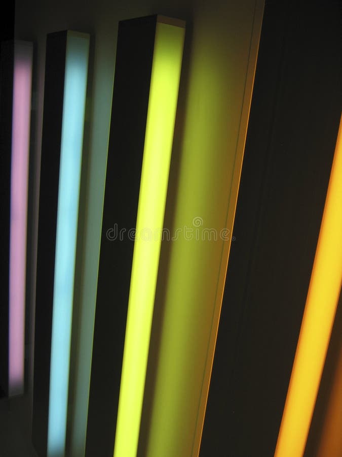 Neon lights at bar stock photo. Image of flash, background - 12612412