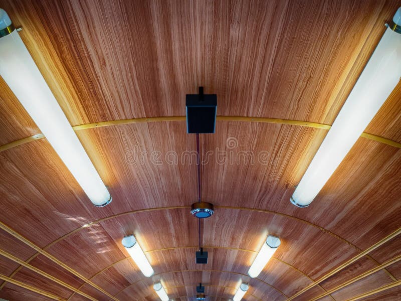 Neon Lights Roof train stock image. Image of speed, carriage - 96447115