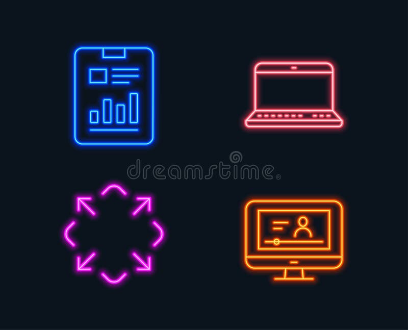 Neon Maximize, Minimize Screen Signs Vector Isolated on Brick Wall ... Neon Maximize, Minimize Screen Signs Vector Isolated on Brick Wall ...