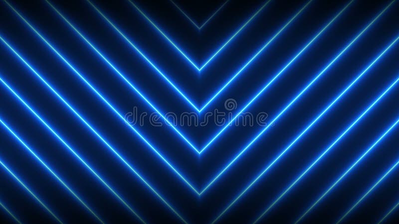 Neon Lights Shining Futuristic Trendy Seamless Loop Technology Motion ...