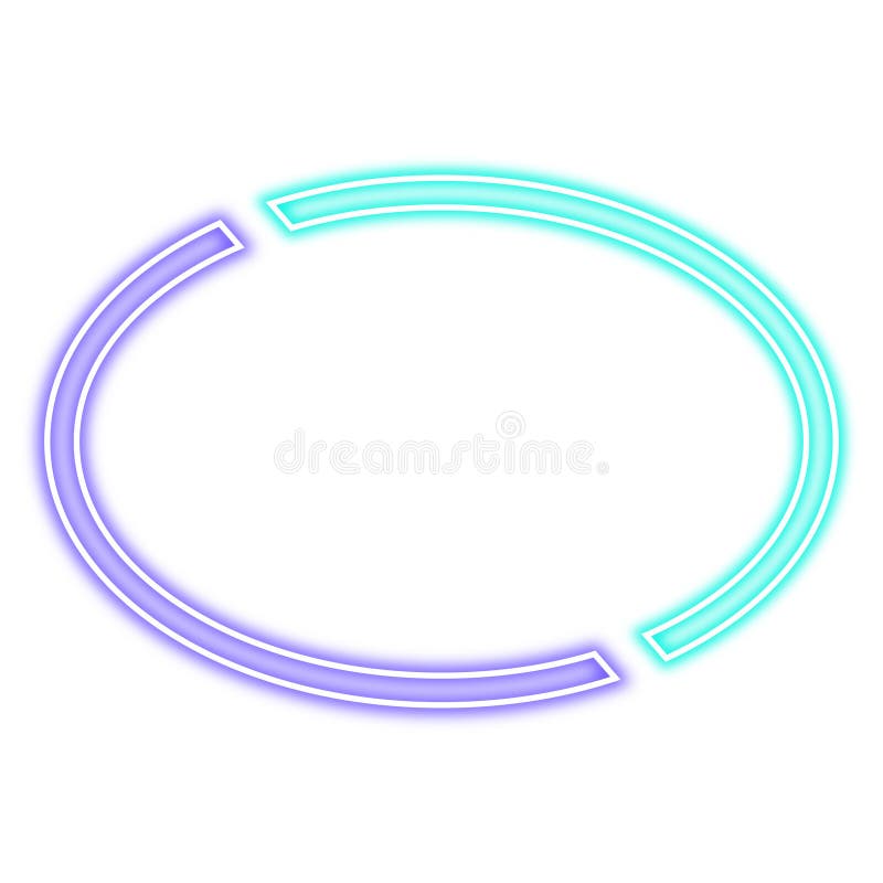 Neon Line Frame stock vector. Illustration of sign, banner - 332820208