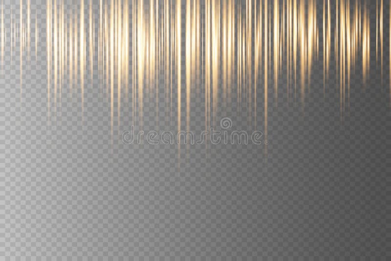 Neon Lines. Beautiful Light Lines. Light Effect Design Decorative ...