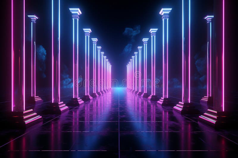 Lit Columns Stock Illustrations – 67 Lit Columns Stock Illustrations ...