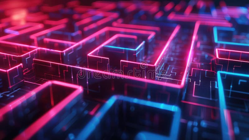 Neon-lit Data Labyrinth Illustrates Complexity and Challenges of ... Neon-lit Data Labyrinth Illustrates Complexity and Challenges of ...