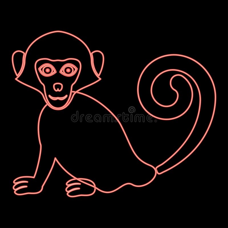 Neon Monkey Stock Illustrations – 541 Neon Monkey Stock Illustrations ...