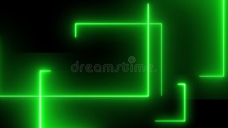 Neon Moving Box Square Binary Ai Ml Dataset Seamless Loop. Stock ...