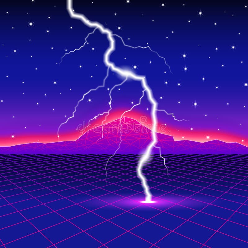 Neon New Retro Wave Stock Illustrations – 723 Neon New Retro Wave Stock ...